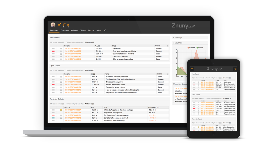 Home | Znuny - The ((OTRS)) Community Edition Fork
